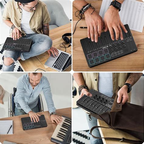 M WAVE 25 Key USB MIDI Keyboard Controller Review SoundShockAudio