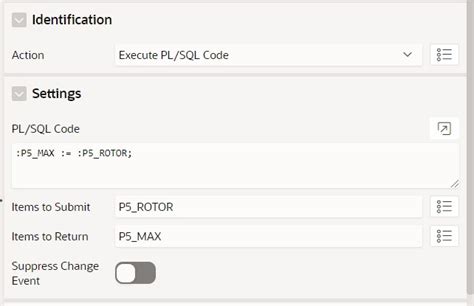 Oracle Apex Update Item Value On Server When Selecting In Client