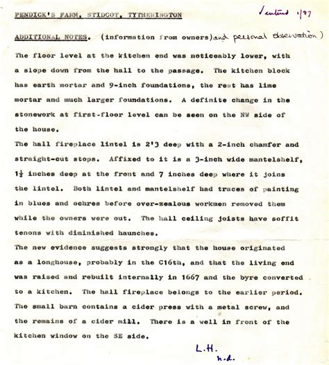 Pendicks Farm Owners And Occup