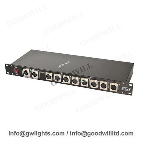 IN OUT DMX DISTRIBUTOR Goodwill Stage Lighting