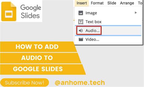 How To Add Audio To Google Slides A Comprehensive Guide