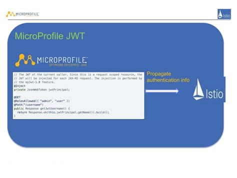 micro profile and istio ppt