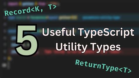 Usman Sabuwala On Linkedin You Probably Dont Know These 5 Typescript