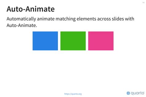 Quarto Presentations With Revealjs
