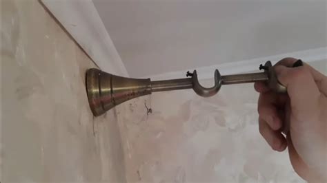 Как прочно надежно закрепить повесить установить карниз штор вариант 2 своими руками Youtube
