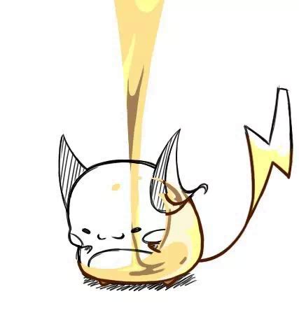 Raichu Pokemon Drawn By Cafe Chuu No Ouchi Danbooru