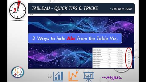 Tableau Tips And Tricks 6 Youtube