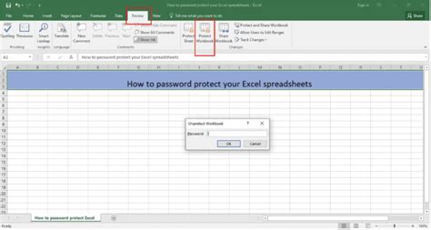 Excel Spreadsheets How To Password Protect Your Excel Files