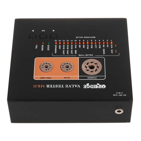 Orange Valve Tester Mkii Thomann Uk Orange Valve Tester Mkii Thomann Uk