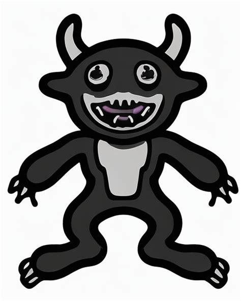 Rainbow Friends Black 3 By Haros98 On Deviantart