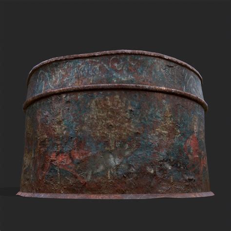 Circular Container 3d Model By Get Dead Entertainment