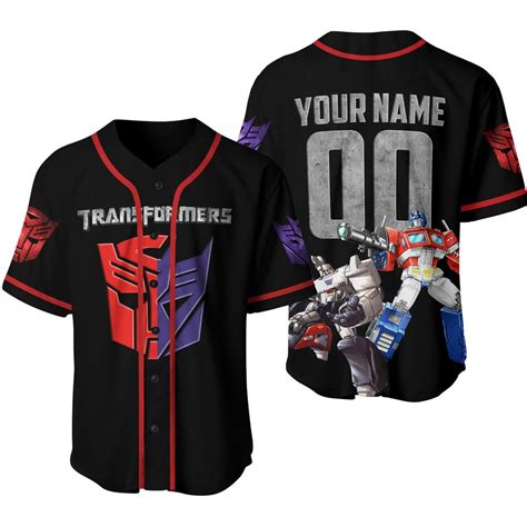 Transformers Baseball Jersey