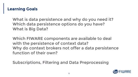 Strategies For Context Data Persistence Ppt