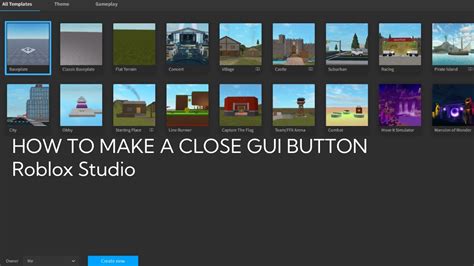 2023 how to make a gui close button script in roblox youtube