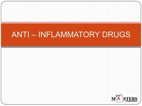 Anti Inflammatory Drugs Flashcards Pptx