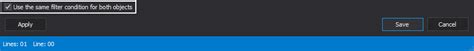 Using The Row Filter Option In Apexsql Data Diff