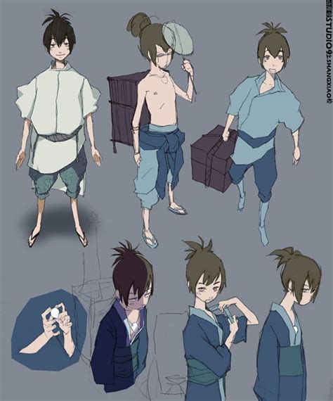 Xiaoshang 2d Character Animation Character Design Inspiration