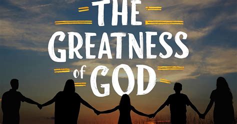The Greatness Of God