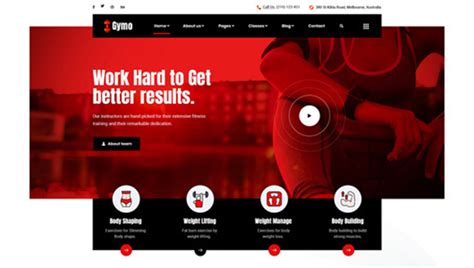 Gymo Gym And Fitness Wordpress Theme By Case Themes Themeforest