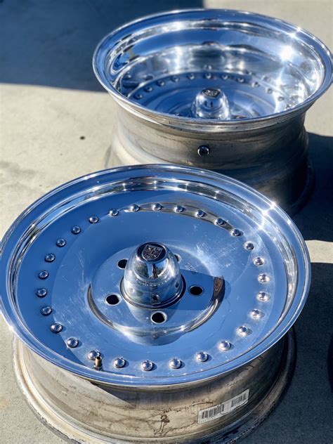 Vintage 15” Centerline Racing Rims Auto Drags Gm 5 Lug For Sale In San