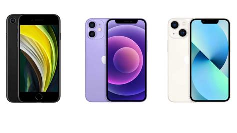 Best Small Iphone 12 Mini Vs 13 Mini Vs Se Macworld