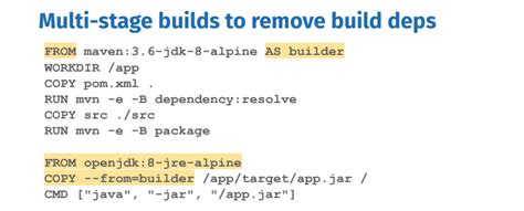 Docker Tutorials Image Optimize Faster Builds And Smaller Docker Images Using Multistaging
