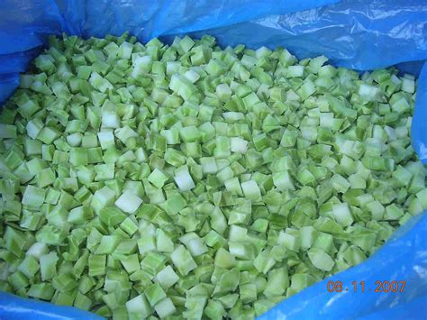 Iqf Broccoli Stalk Diced 10mm Foodnet