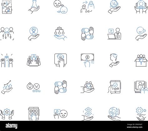 Care Line Icons Collection Nurture Compassion Empathy Kindness