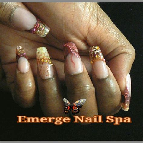 Twinkle Tips Acrylic Gel Nails Gel