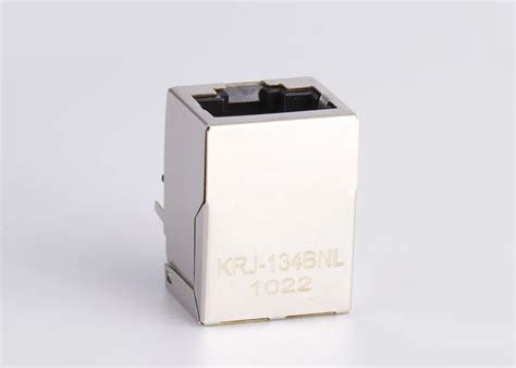 Single Port Female Rj45 Ethernet Connector Jack With Isolation Filter Dimud Connectors And Cables