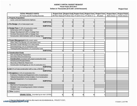 Demolition Estimating Spreadsheet For Project Costing Templateovely
