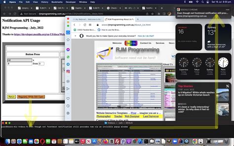 Notification Api Hidden Popup Tutorial Robert James Metcalfe Blog