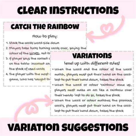 Bundle Neuroscience Game Stroop Effect En And Es Ready To Print