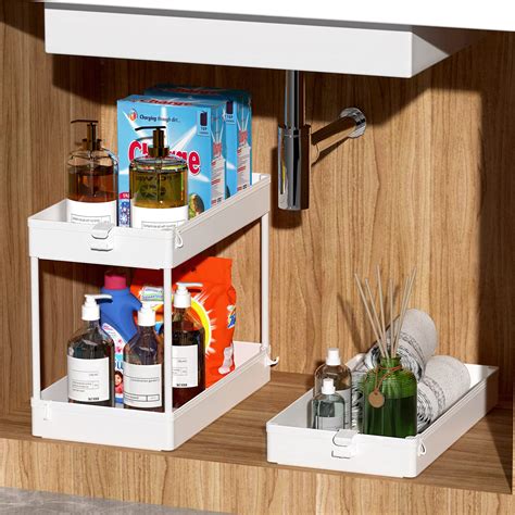 Storage Rolling Cart 3 Tier Laundry Room Organization Utility Cart Bathroom