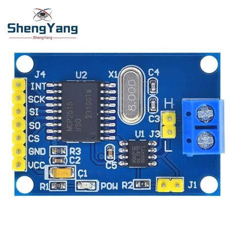 Tzt Mcp2515 Can Bus Module Board Tja1050 Receiver Spi For 51 Mcu Arm Controller New Shopee