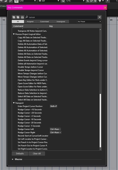 Cursor Movement Cubase Steinberg Forums