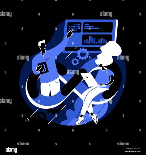 Devops Team Abstract Concept Vector Illustration Stock Vector Image