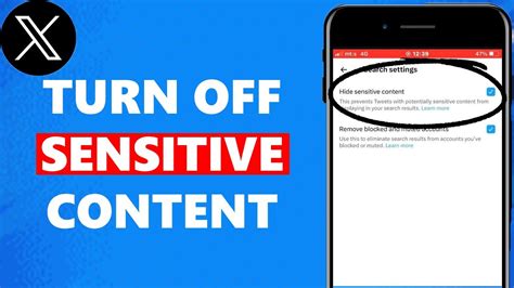 How To Turn Off X Twitter Sensitive Content Setting Updated YouTube