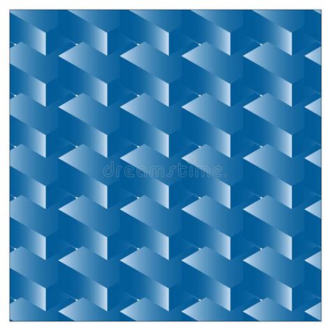 Futuristic 3d Abstract Blue Cubes Background Stock Illustration Illustration Of Text Green