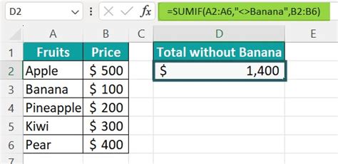SUMIF Text In Excel Syntax Function Examples How To Use