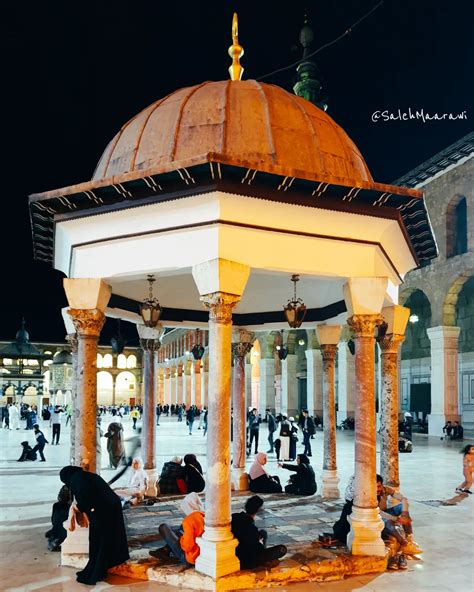 Saleh Maarawi ‎أجواء استثنائية من الجامع الأموي بدمشق في ليلة السابع