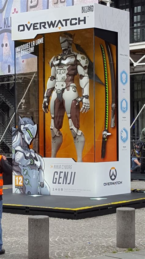Life Sized Overwatch Action Figures Appear Around The World Pc Gamer