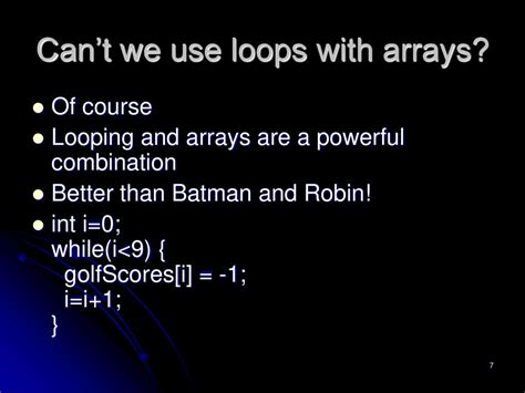 Why Arrays Are Cool 425 Ppt Download