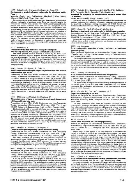 Pdf Introduction To The Non Destructive Testing Of Welded Joints Dokumen Tips
