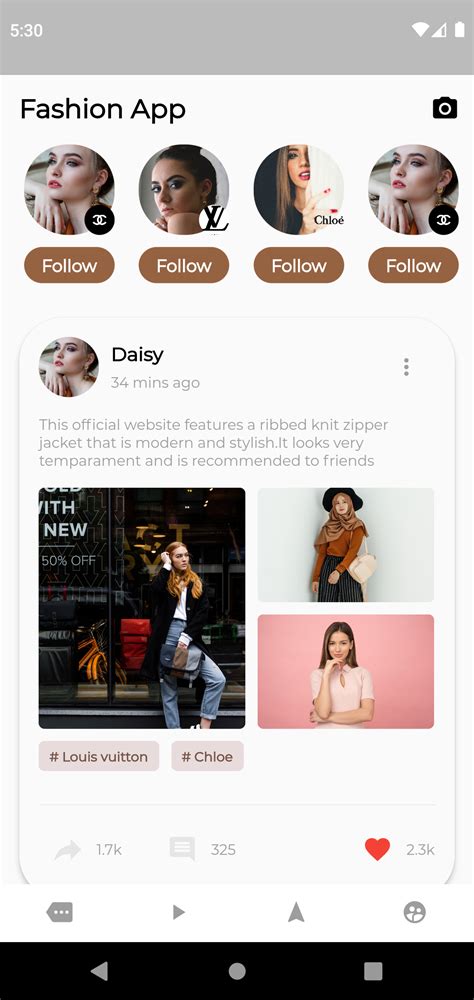GitHub Melihcelik Flutter Fashion Application Ui Design