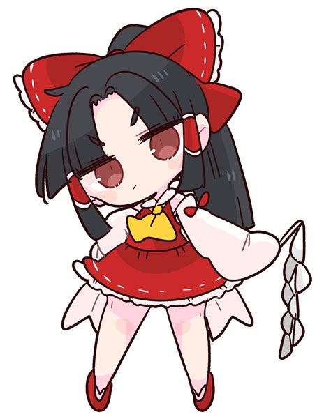 Hakurei Reimu Touhou Drawn By Op Na Yarou Danbooru
