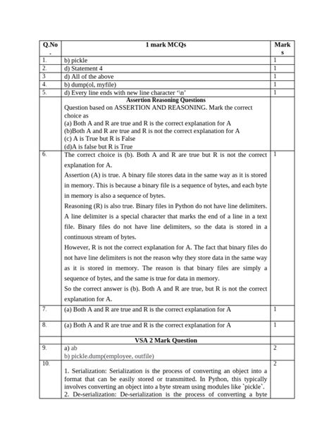 Binary File Handling Marking Scheme Pdf Computer File Pointer