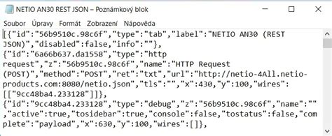 An30 Node Red Example Of Rest Json Communication With Netio 4x Netio