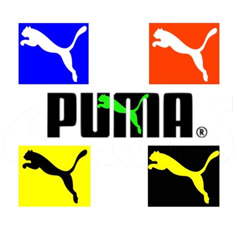 Puma Logo In Four Colors