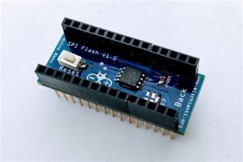 Arduino NANO IoT SPI Flash Memory Shield Renzo Mischianti